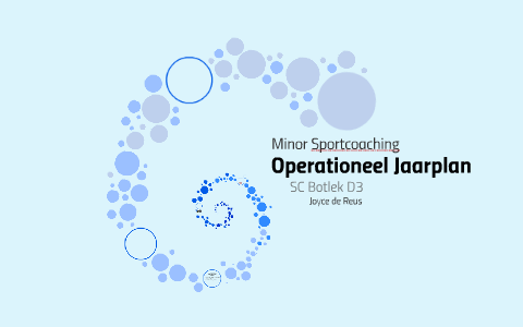 Operationeel Plan by Joyce de Reus on Prezi