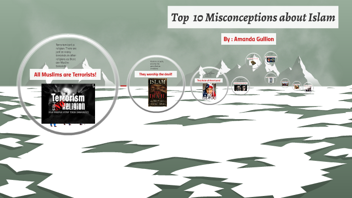 Top 10 Misconceptions about Islam by Amanda Gullion on Prezi