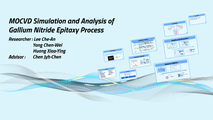 MOCVD Simulation and Analysis of Gallium Nitride Epitaxy Pro by Chen ...