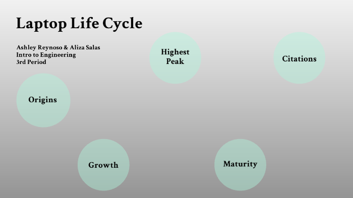Laptop Life Cycle by aliza salas on Prezi