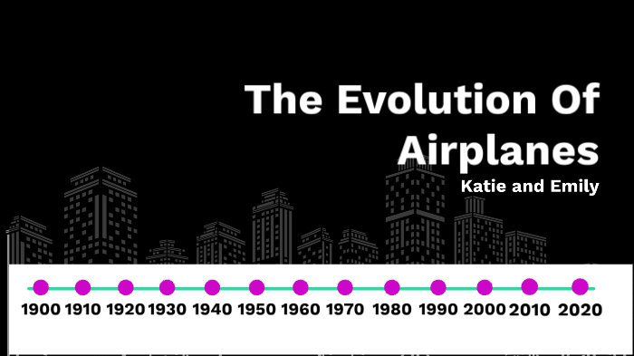 Evolution of Airplanes by Katherine Morand