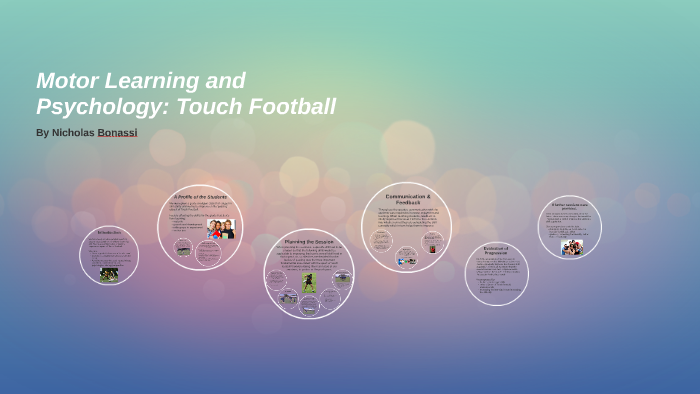 Motor Learning and Psychology in Touch Football by Nicholas Bonassi on ...