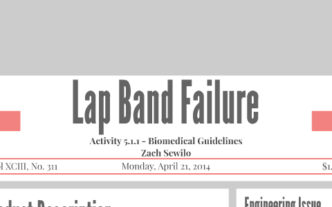 Lap Band Failure by Zach Sewilo