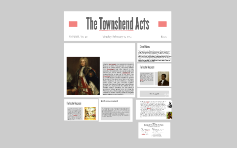 The Townshend Acts by on Prezi