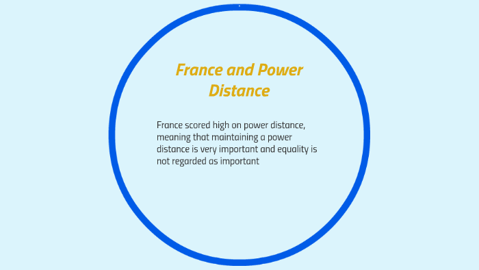 France and Power Distance by Bonnie Kelley on Prezi
