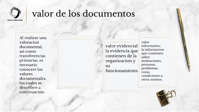valores de los documentos by leslie gonzalez on Prezi