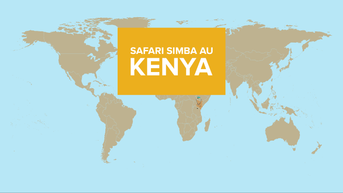 Safari Simba au Kenya by on Prezi