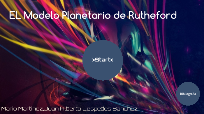 Modelo Planetario de Rutherford by Juan Alberto Cespedes Sanchez on Prezi