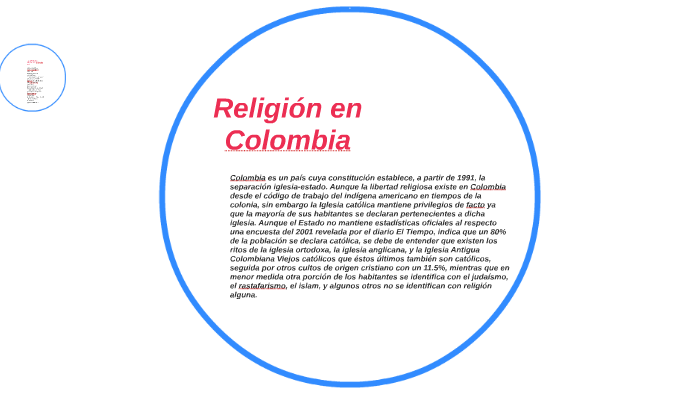 Religión en Colombia by darwin pantoja on Prezi