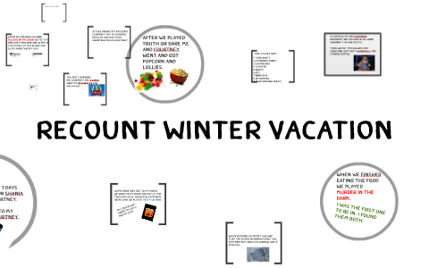 Recount Winter Vacation by cookiemonster 10113 on Prezi