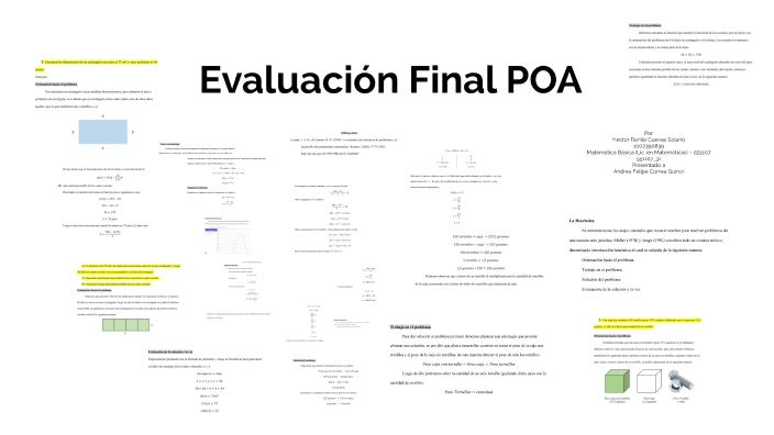 Evaluación Final POA - Basic Math UNAD by Danilo Cuevas on Prezi