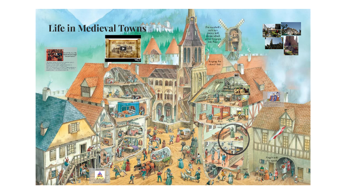 Life in Medieval Towns by Rochelle D'Souza