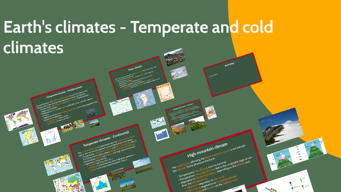 Earth's climates - Temperate and cold by Eduard Vizoso