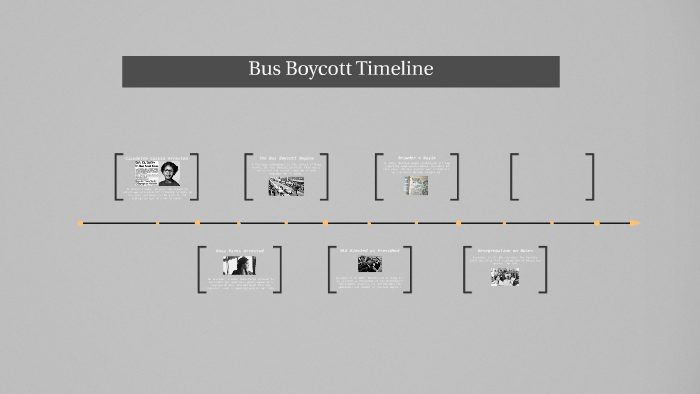 Bus Boycott Timeline by Jubilee Skye Baggao on Prezi