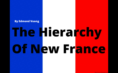 The Hierarchy Of New France by Edmond Vuong on Prezi