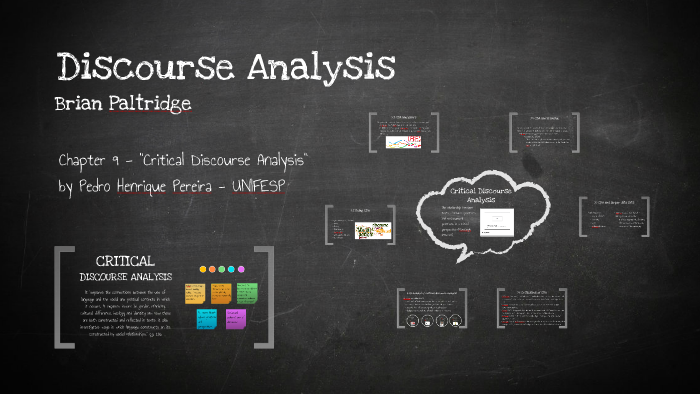 Critical Discourse Analysis By Pedro Pereira