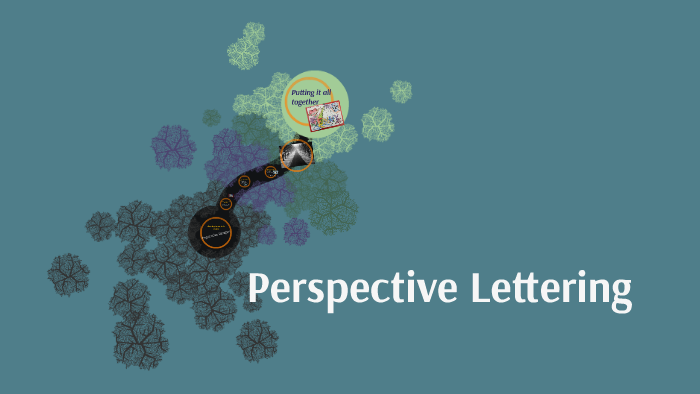 Perspective Lettering by Becca Colleɡe