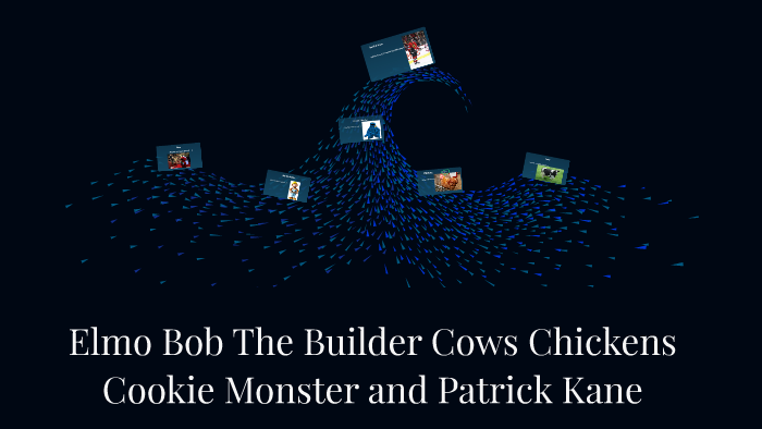 Elmo Bob The Builder Cows Chickens Cookie Monster and Patrick Kane by ...