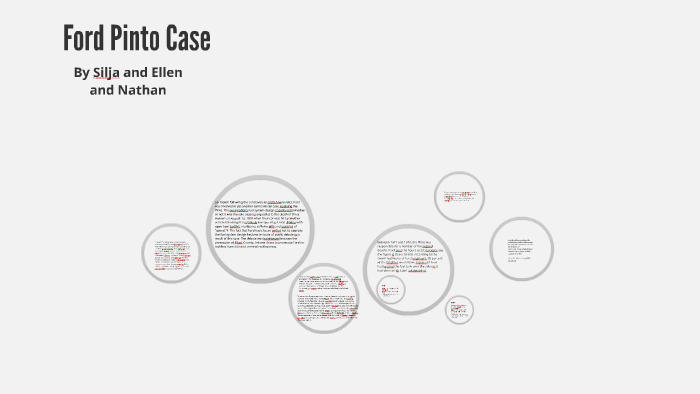 Ford Pinto Case by Ellen Schanz on Prezi