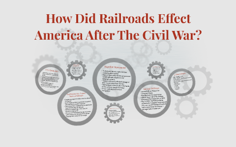 How Did Railroads Effect America After The Civil War? by Alexis VanHowe ...