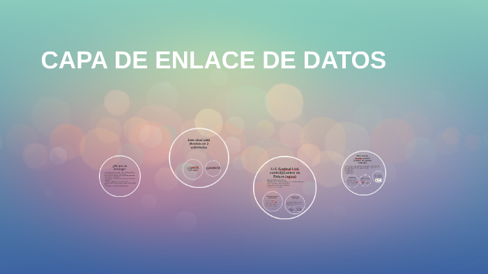 CAPA DE ENLACE DE DATOS by on Prezi