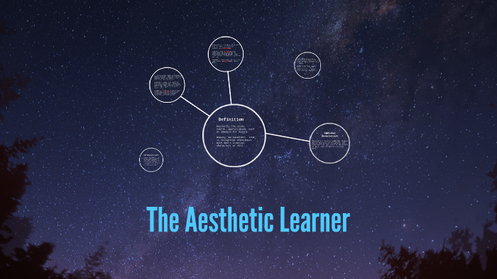 The Aesthetic Learner by Abigail DeGraaf on Prezi