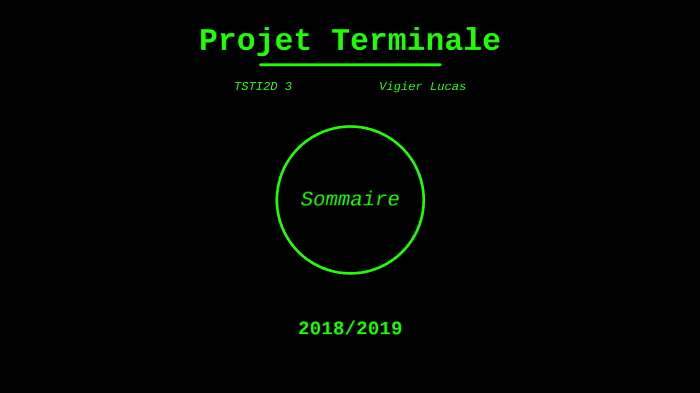 Diapo Projet Terminale by Lucas VIGIER on Prezi