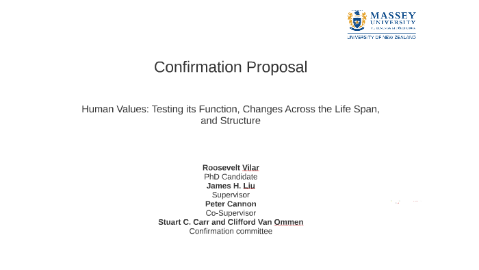 Confirmation Proposal by Roosevelt Souza on Prezi