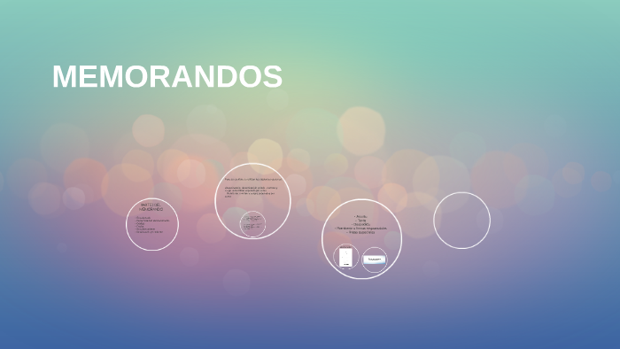 PARTES DEL MEMORANDO by Marithza Samboni on Prezi