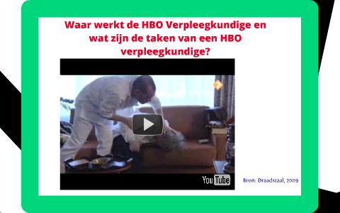 Oriëntatie op het verpleegkundig beroep by Rachel Dekker on Prezi