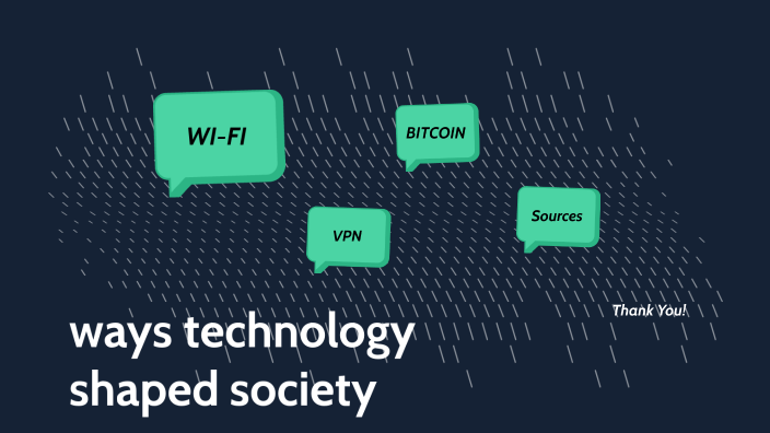 How does new technology shape society by manuel birriel on Prezi
