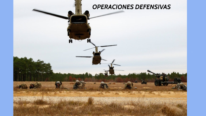 OPERACIONES DEFENSIVAS by on Prezi