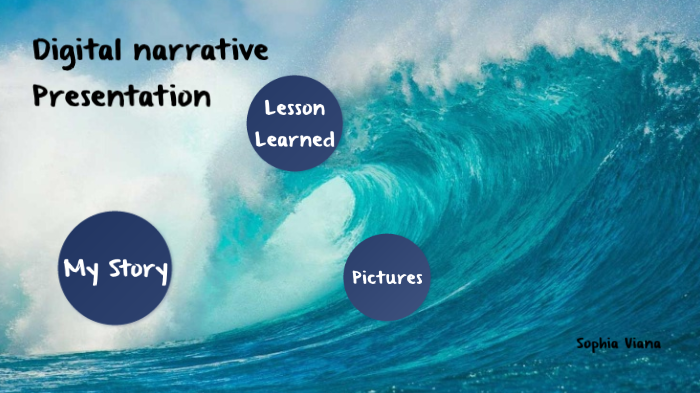 Digital Narrative Presentation by Sophia Viana on Prezi