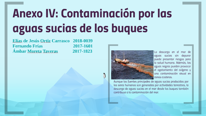 CONVENIO MARPOL ANEXO IV by Ambar Moreta on Prezi