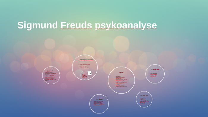 Sigmund Freuds psykoanalyse by Josefine Samsing on Prezi