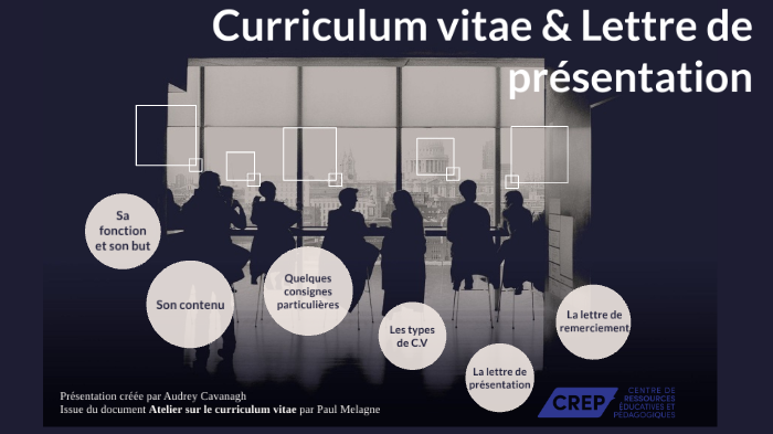 Atelier CV by Audrey Cavanagh on Prezi