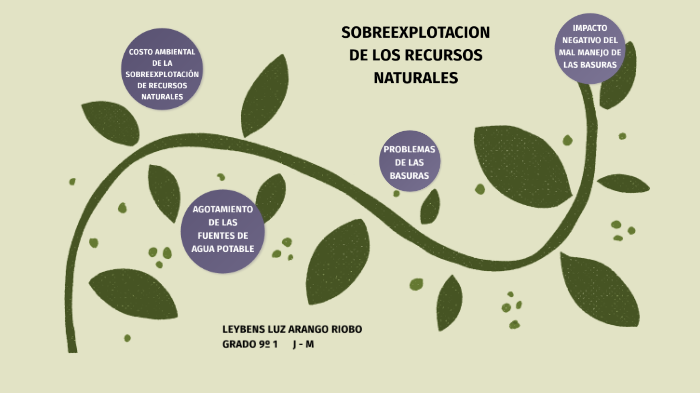 Sobreexplotaciòn de los recursos naturales by leybens arango on Prezi