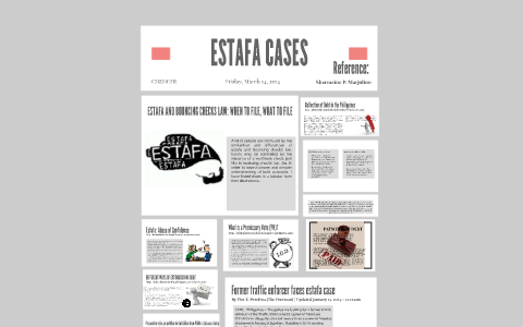 ESTAFA CASES by sharmaine marjolino on Prezi