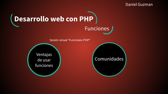 Funciones en PHP by Daniel Buitrago on Prezi