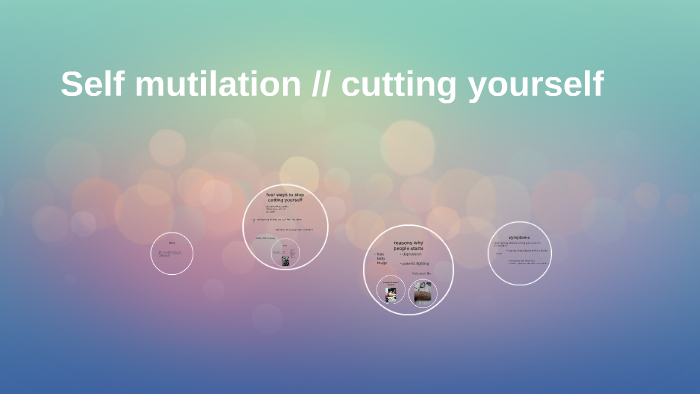 My mental disorder i got is self-mutilation or you may know by alex ...