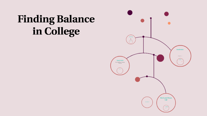 Finding Balance in College by College Bridge on Prezi