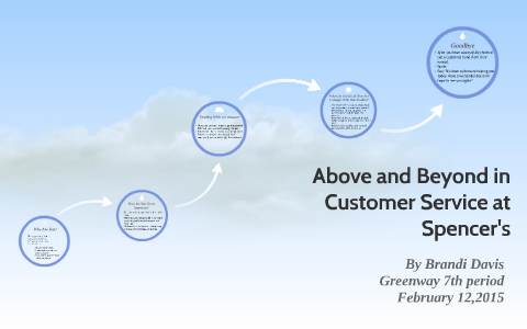 Above and Beyond in Customer Service by Brandi Davis on Prezi