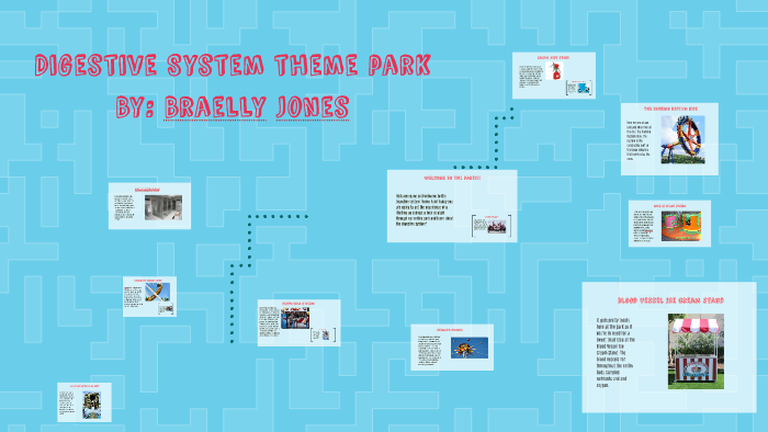 Digestive System theme park by Braelly Jones