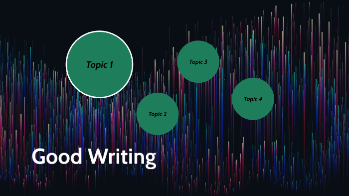 Good Writing (Topic 3) by Evan Eckman on Prezi