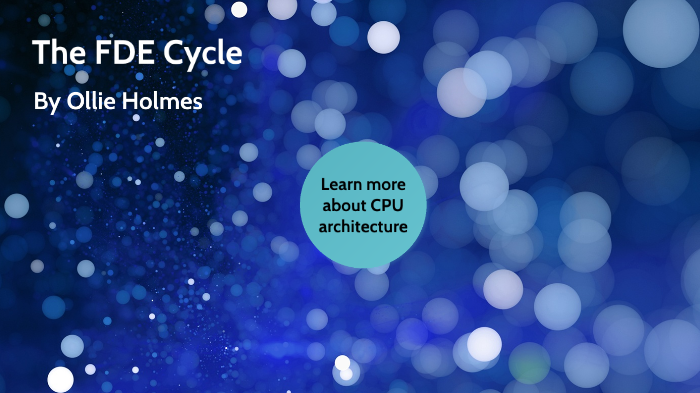 The FDE Cycle by Ollie Holmes on Prezi