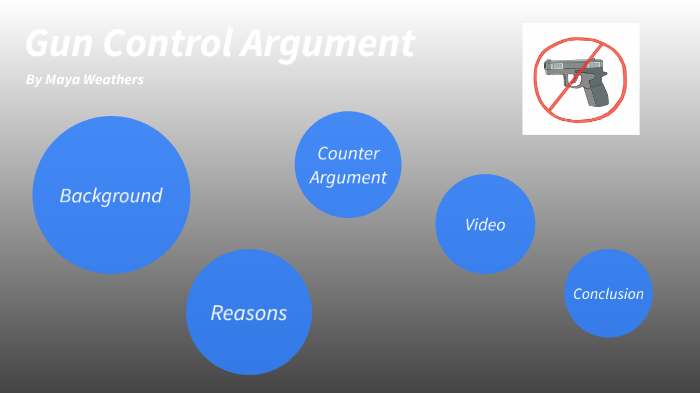 Gun Control Argument by Maya Weathers on Prezi