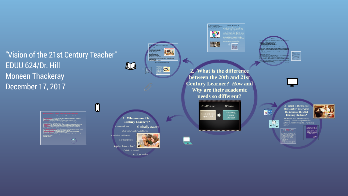 Vision of the 21st Century Teacher by Moneen Thackeray on Prezi