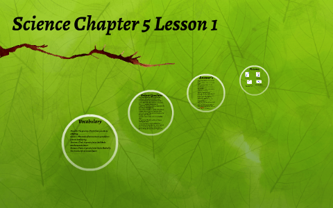 Science Chapter 5 Lesson 1 by on Prezi