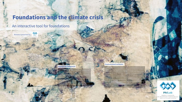 Foundations and the climate crisis by Sabina Trimble on Prezi