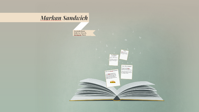 Markan Sandwich by Savannah B on Prezi